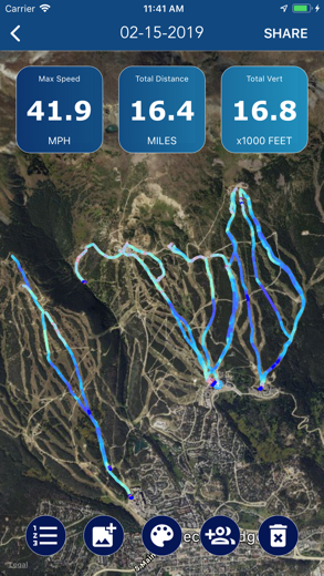 Ski Tracker & Snow Forecast pour iPhone - TÉLÉCHARGEMENT DE L'APPLICATION