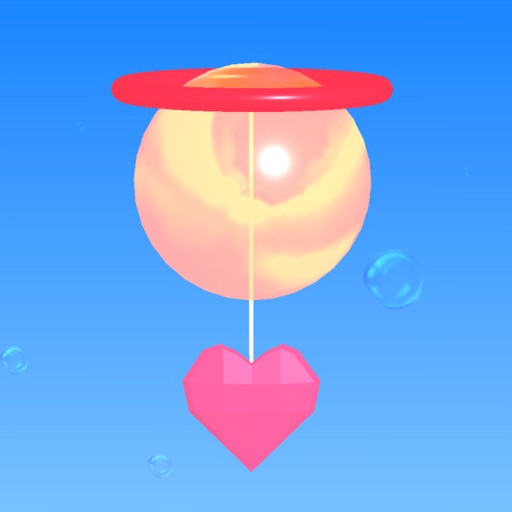 Bubble Hearts 3D by Simon Natt