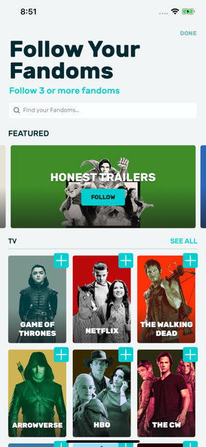 ‎Notícias e histórias do FANDOM na App Store