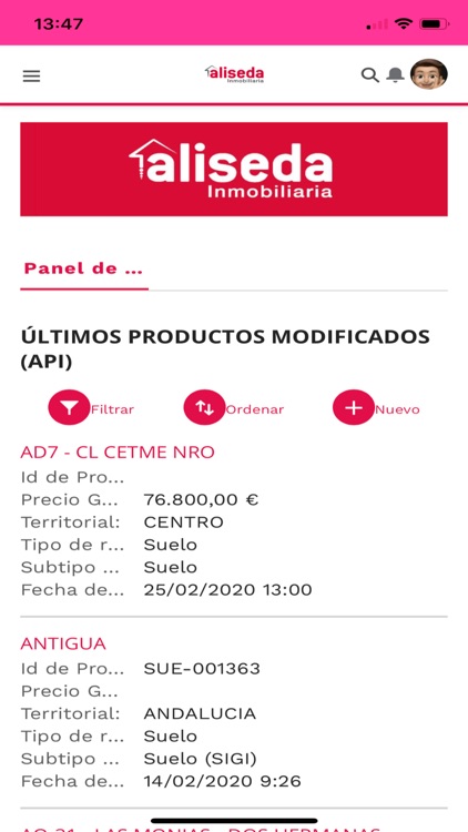 Aliseda Inmobiliaria-API by ALISEDA INMOBILIARIA