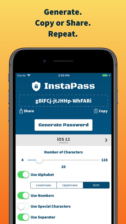 InstaPass: Password Generator by Appmazo LLC