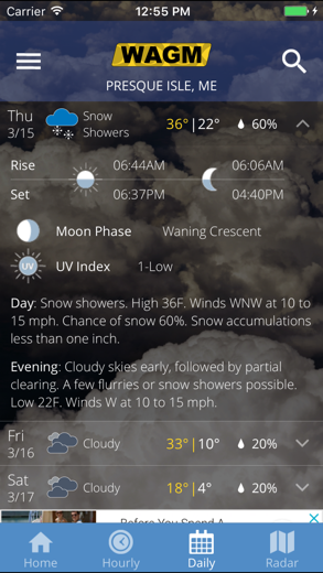 WAGM: Your Local Weather for iPhone - APP DOWNLOAD
