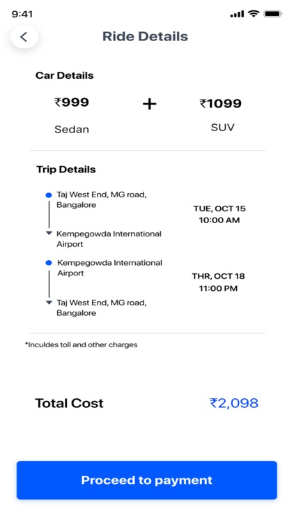 Instacar - Premium taxi by Instacar Technologies Private Limited