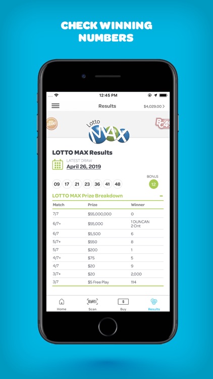 BCLC Lotto! by British Columbia Lottery Corporation