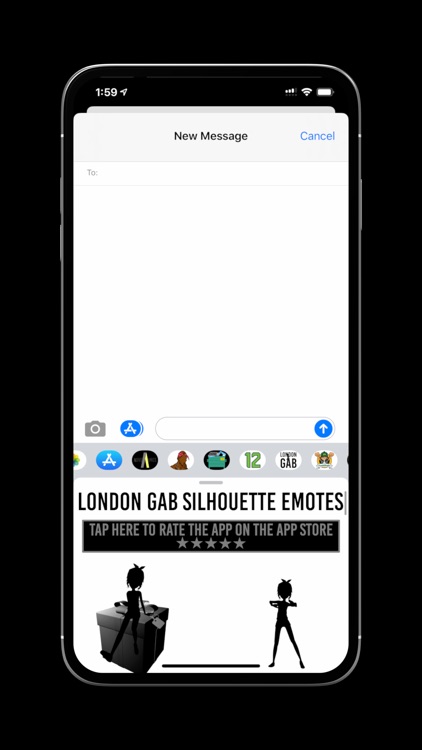 London Gab Silhouette Emotes by ADVERGAMES INC