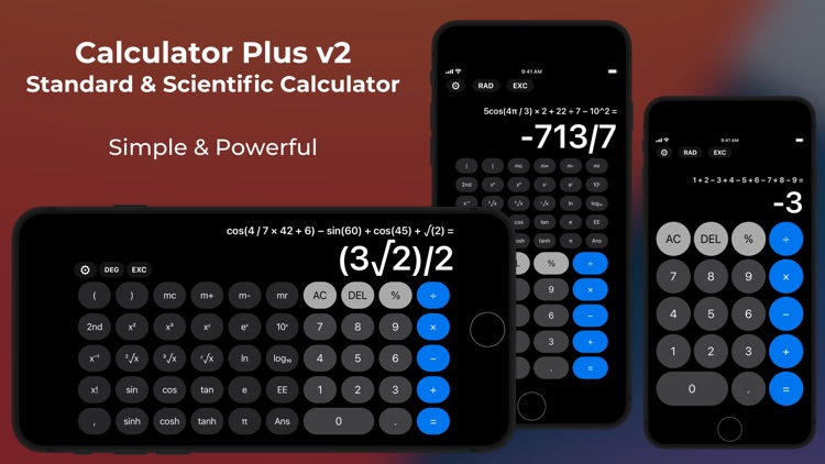 Calculator Plus v2 by Eng Tat Lim