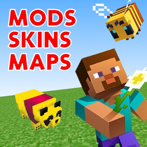 Skins Mods Maps for Minecraft! by Mithril Mobile