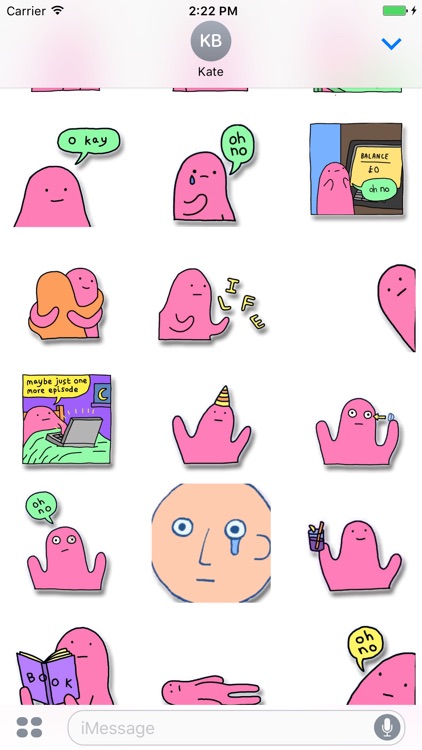 Doodle Blob! Stickers by Bogdan Andresyuk
