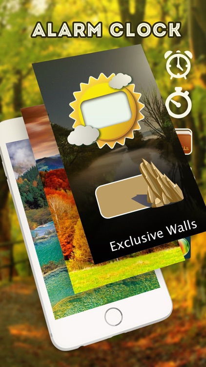 Alarm Clock Beautiful Scene Frames Wallpapers by Juraluk Boonnum