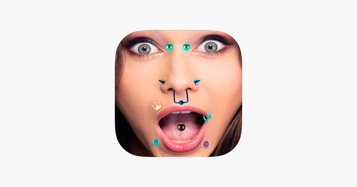 ‎Piercing Photo Editor - Stickers and Beauty Salon on the App Store