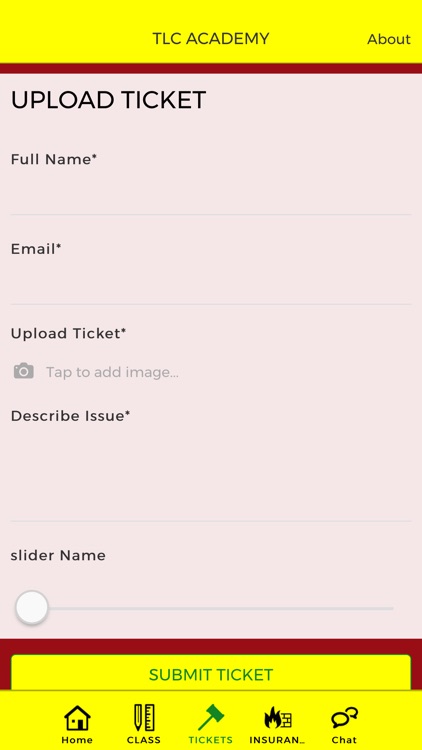 school, tickets by AppInstitute.co.uk