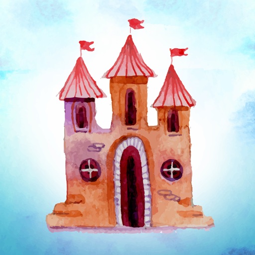 Watercolor Fairy Tale Stickers by Vasile Calin Filigean