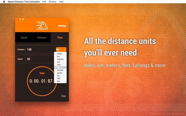 ‎Speed Distance Time Calculator on the Mac App Store