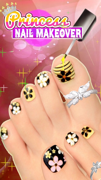 Princess Toe-Nail MakeOver Art by Shoaib Sheikh