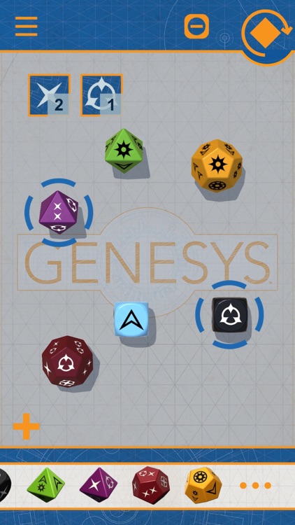 Genesys Dice by Fantasy Flight Games