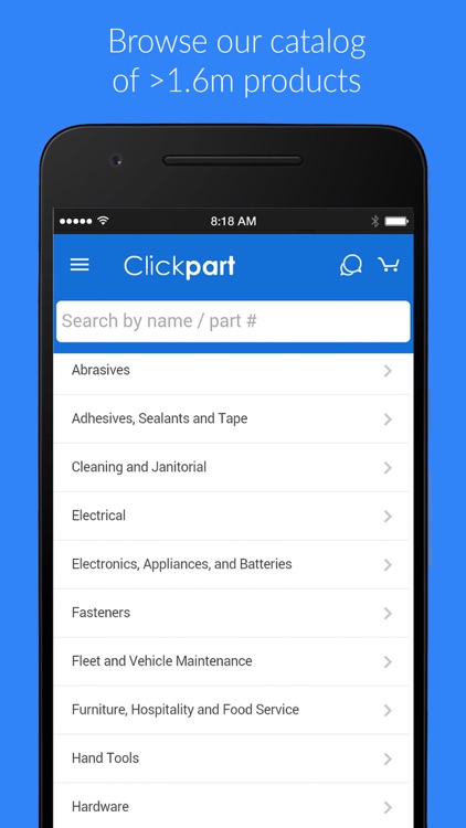 Clickpart Ordering App by Clickpart Corporation
