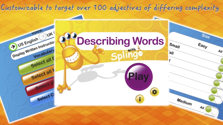 Describing Words With Splingo by The Speech And Language Store LLP