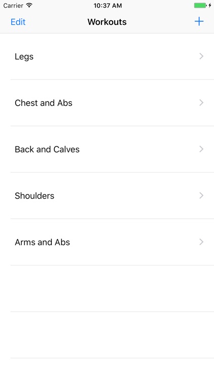 Simple Lift Tracker by Nady Analytics, LLC