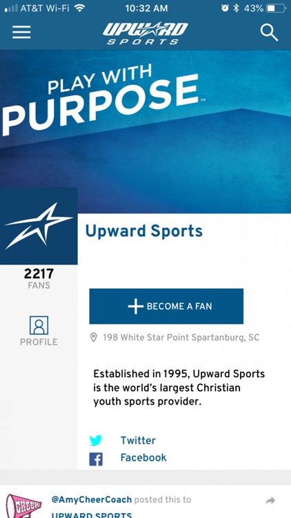 Upward Sports App by Upward Sports