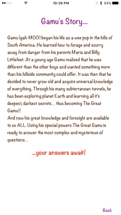 The Great Gamu by Inti Bryon