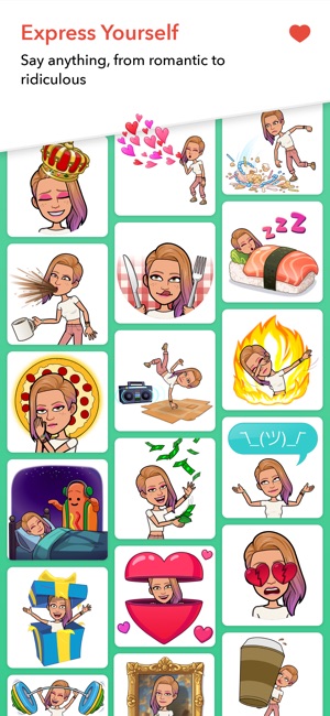 Bitmoji--Build Your Personal Emojis, Expressive Avatars, Stickers and Moods