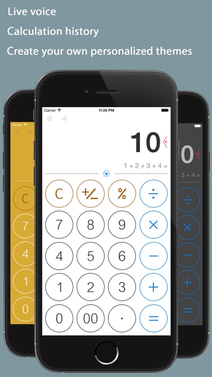 Awesome Calculators With Cool Back Drops And Themes