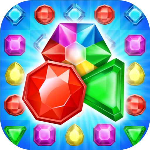 Jewel Gems Pop Matching puzzle by Tran Tho