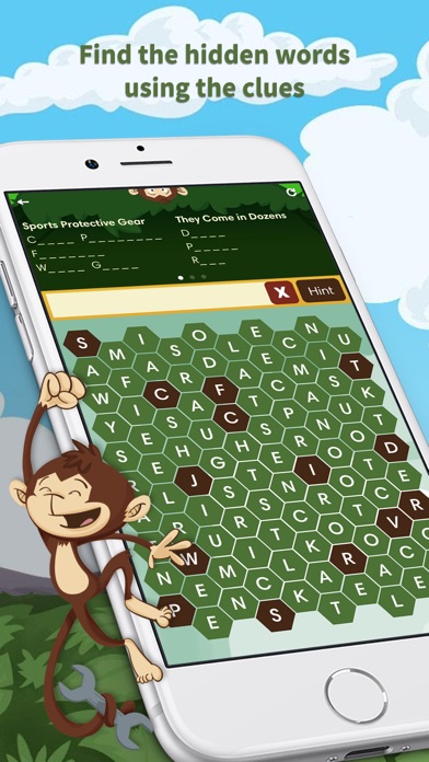App Shopper: Monkey Wrench - Word Search (Games)