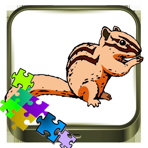 Chipmunk Jigsaw Puzzle Games HD by Jemjarat Kanthawong