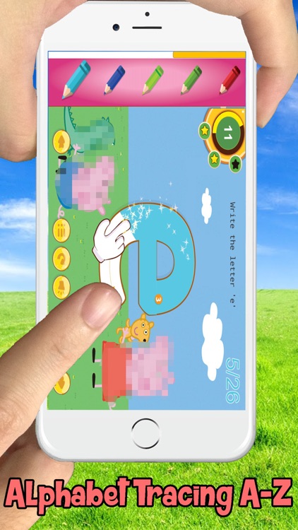Alphabet Tracing ABC For Peppa Pig Theme by Kanisorn Panupattanagul