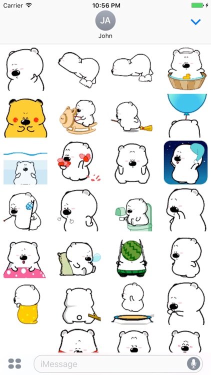Polar Bears Animated Stickers by Thiet Duong