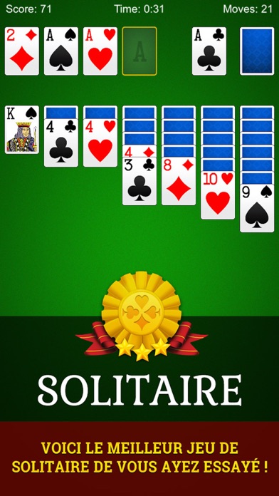 Télécharger Solitaire - Jeu de cartes Patience en français pour iPhone ...