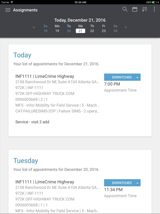 Infor Mobility Field Service by Infor Global Solutions, Inc.