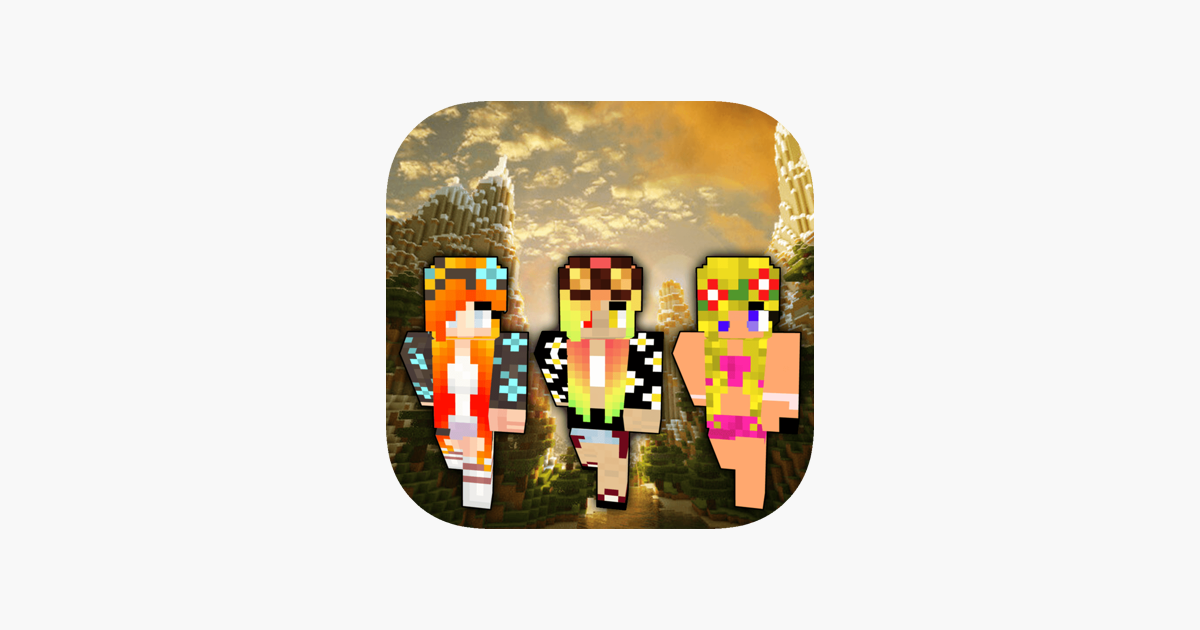 ‎Girl Skins for Minecraft Pocket Edition-MCPE Skins on the App Store