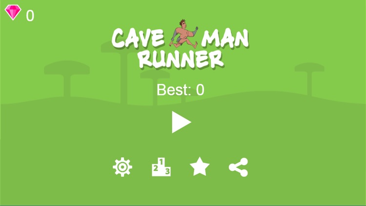 Caveman Runner Game by Taras Kirnasovskiy