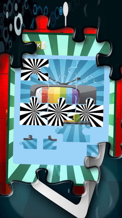 Television Wallpaper Jigsaw Puzzle Game by Tapane Minkk