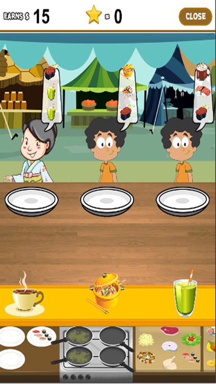 Restaurant Games For Kids Sushi Version by Piyawan Chamnarnchanan