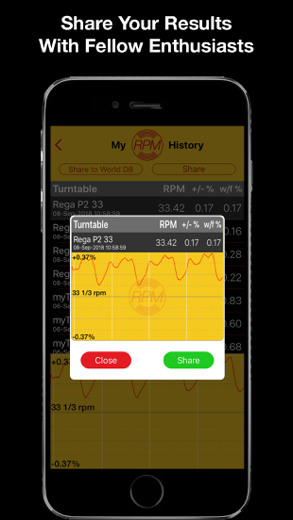 RPM - Turntable Speed Accuracy for iPhone - APP DOWNLOAD