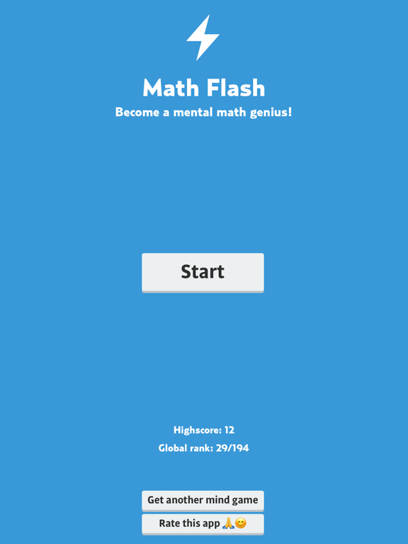Math Flash Brain Training | Apps | 148Apps