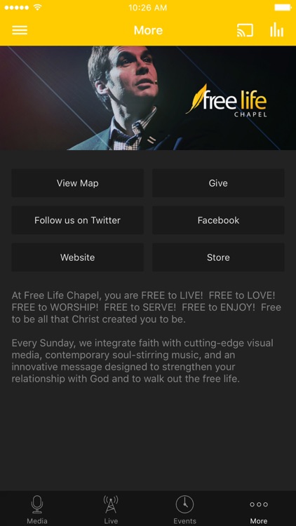 Free Life Chapel by Subsplash Consulting