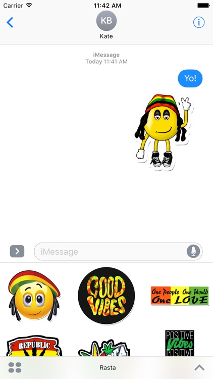 Rasta Stickers Pack by Laurentiu Gheorghisan