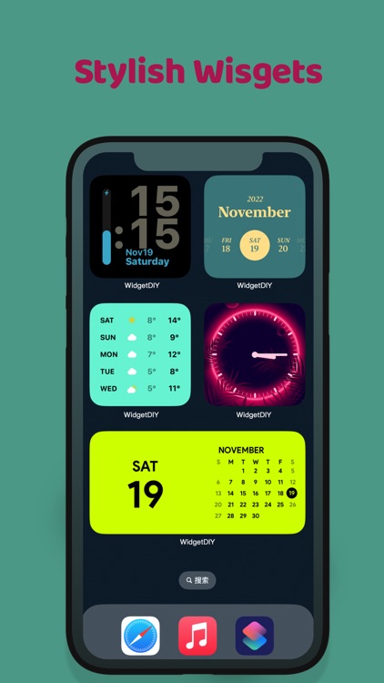 WidgetDIY:Themes,widget, Icons by yangzhou guangying network technology ...