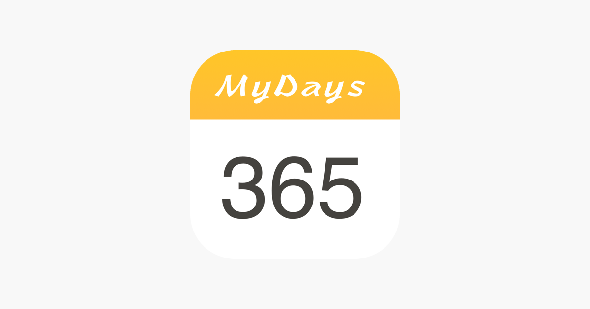  MyDays DayCount APP On The App Store