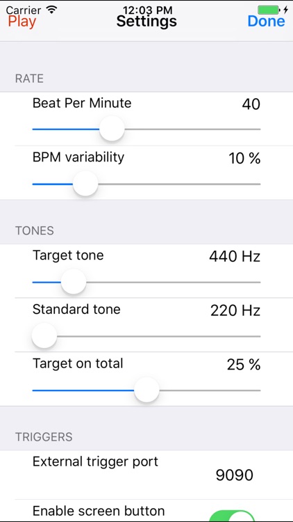 Oddball experiment by Claudio Capobianco