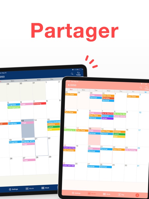Télécharger Calendrier Simple - Planning pour iPhone / iPad sur l'App Store (Productivité)