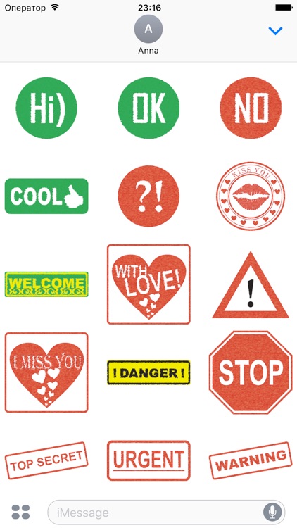 Stamps - stickers for iMessage by Murat Zhakupov