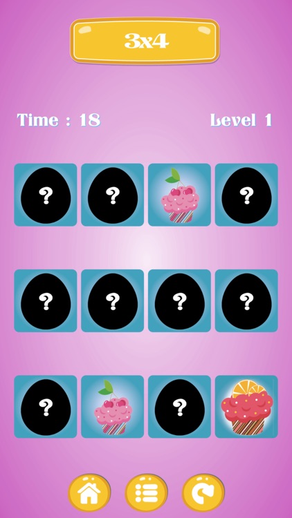 Cupcake Matching Game by Jimmy Chang