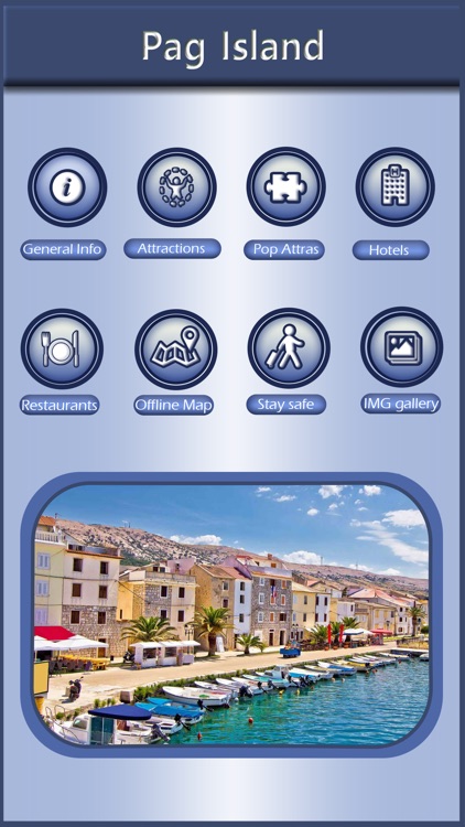Pag Island Offline Map Guide by Rajesh M