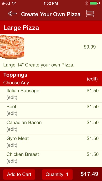 Napoli Express Pizza by OrderSnapp Inc.
