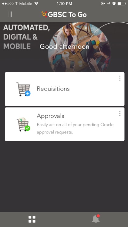 Mastercard GBSC To Go by Capriza, Inc.